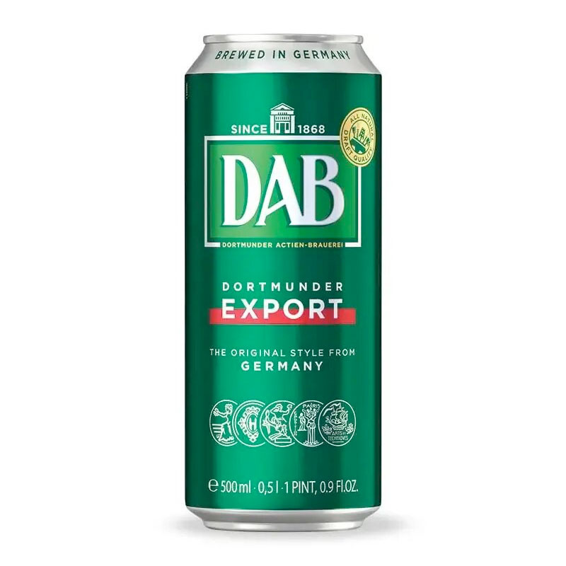 DAB Dortmunder 500ml - Sabremos Tomar