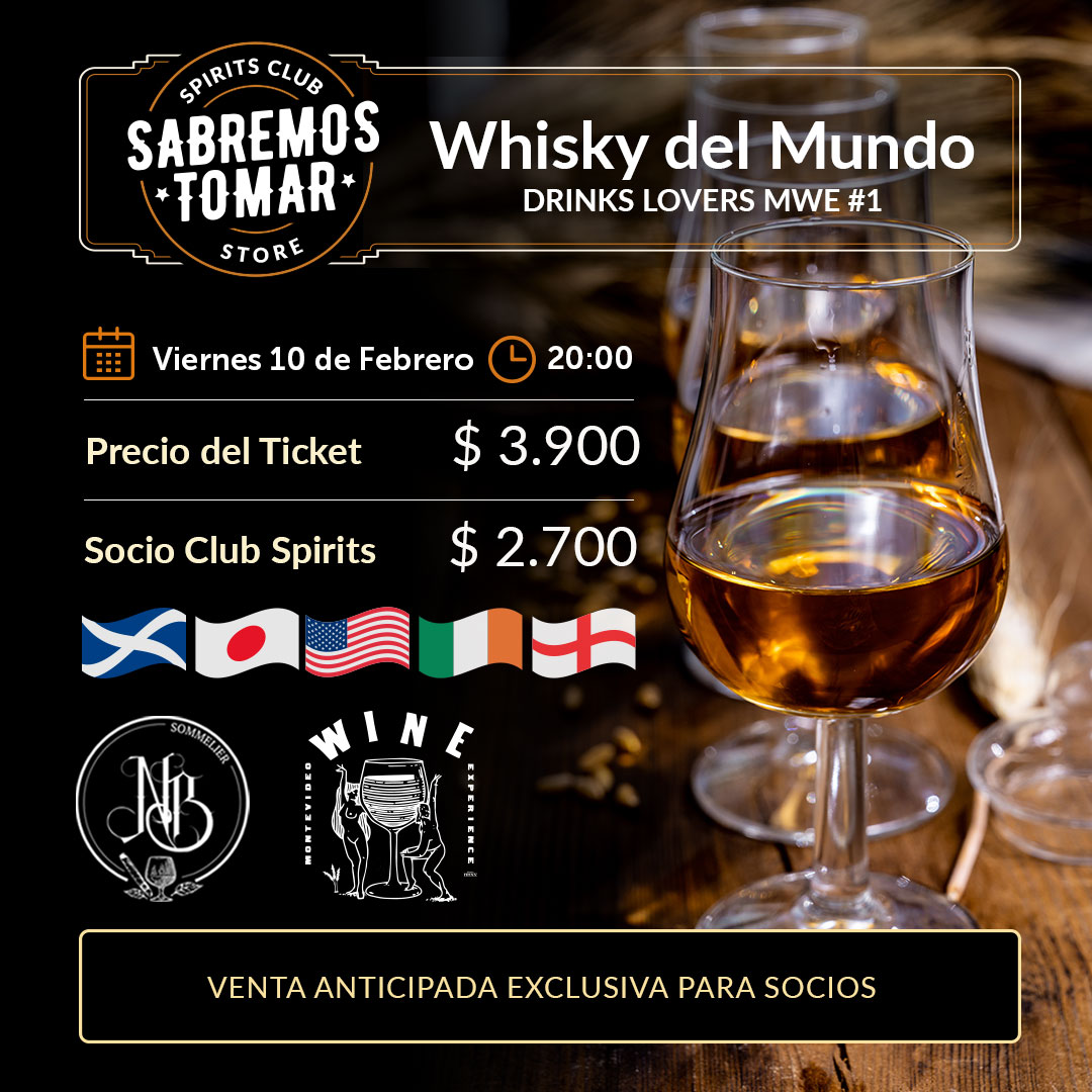 Whisky del Mundo Drinks Lovers MWE #1 - Sabremos Tomar
