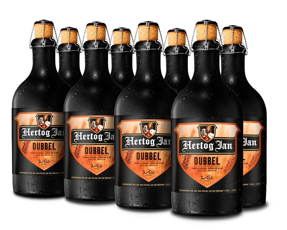 Caja Hertog Jan Dubbel (8x500ml) - Sabremos Tomar